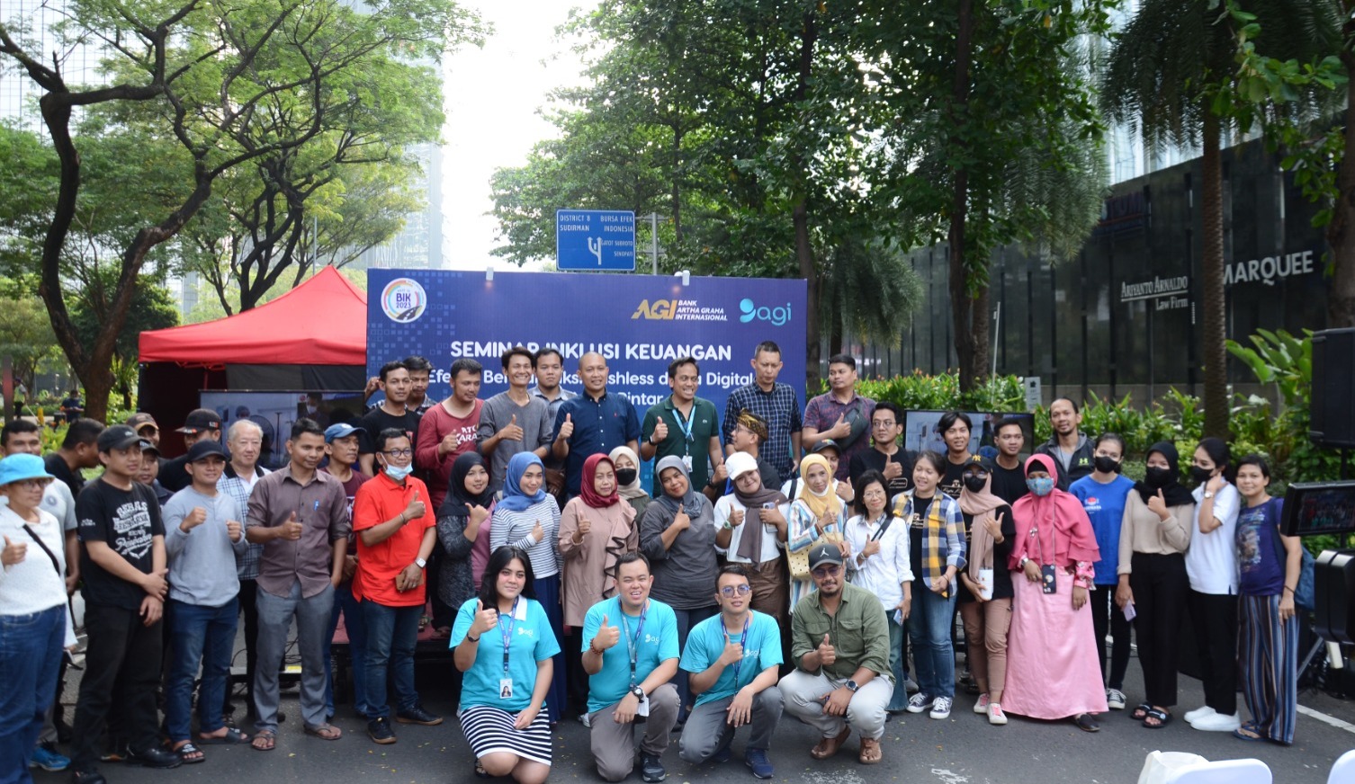 Artha Graha | Bank Artha Graha Internasional Diskusi Transaksi Cashless di SCBD